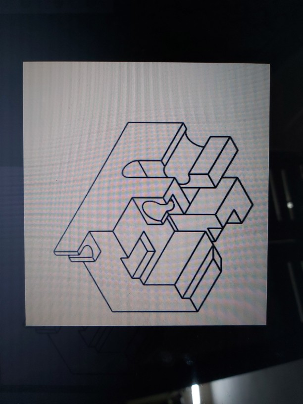 Solved Draw the front, top and side projections that can be | Chegg.com