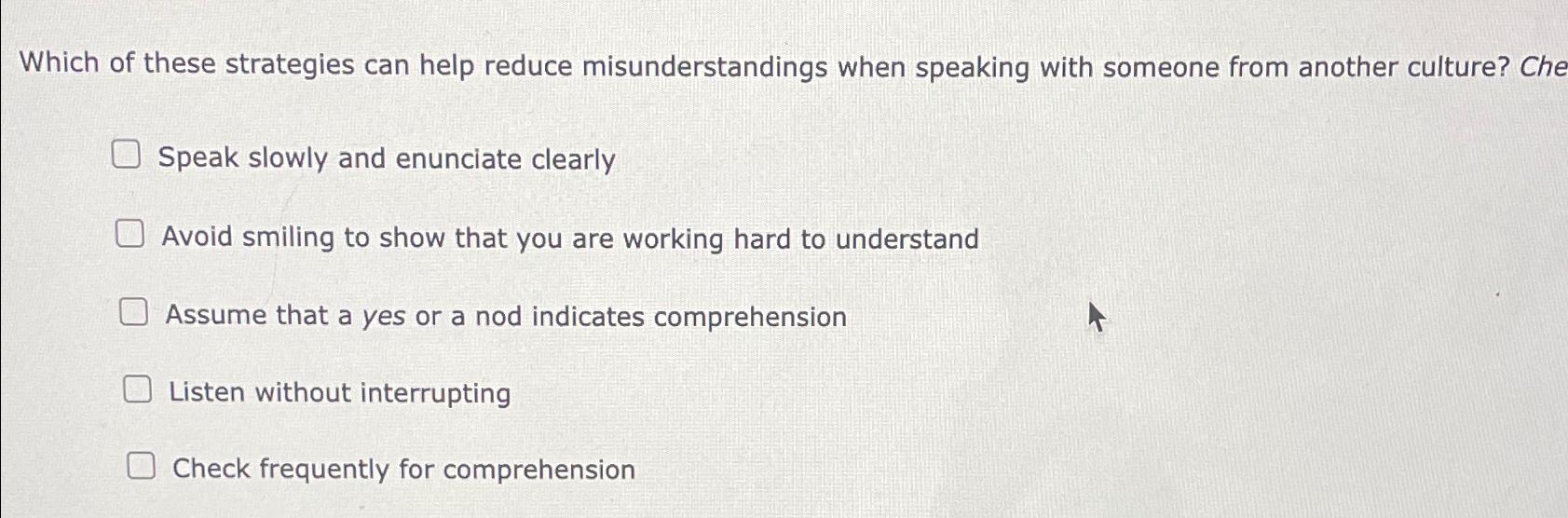 Solved Which of these strategies can help reduce | Chegg.com