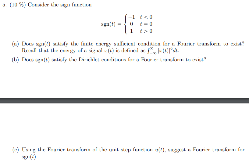 Solved (10%) ﻿Consider the sign | Chegg.com