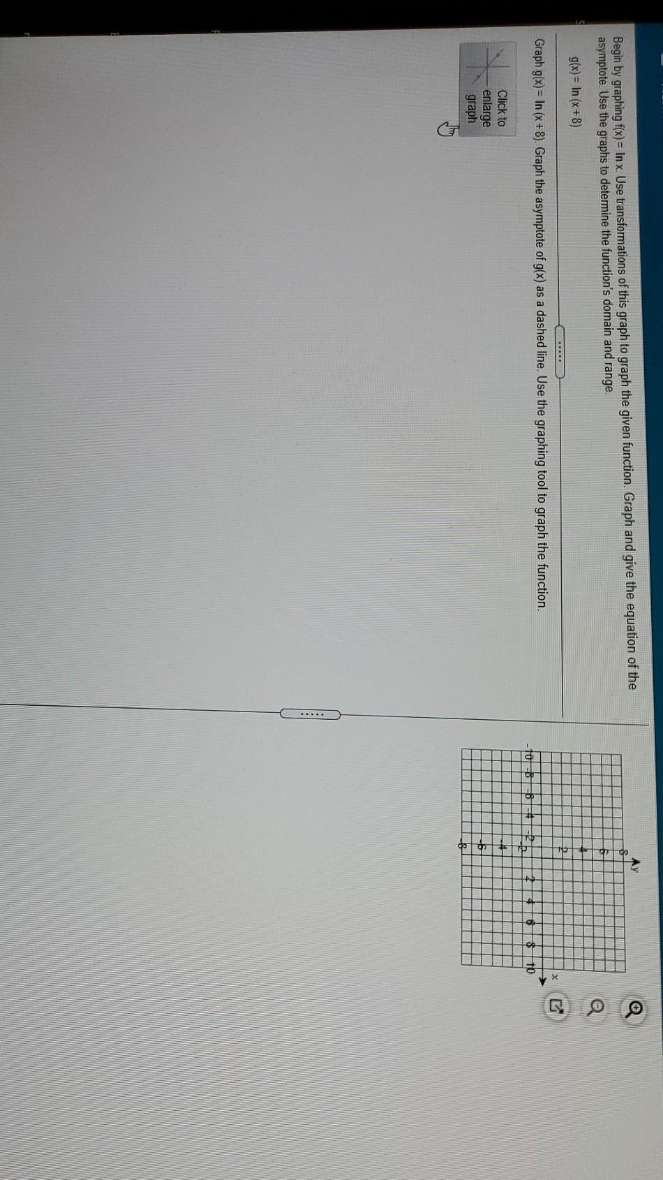 Solved Begin By Graphing F X In X Use Transformations Of