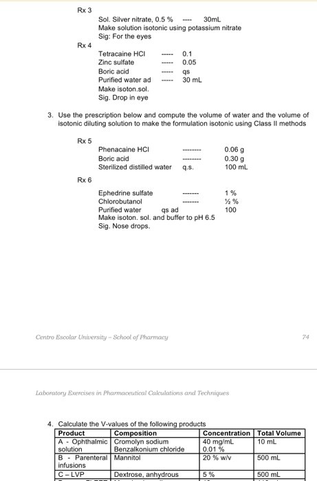 isotonic solution please help me as soon as possible | Chegg.com