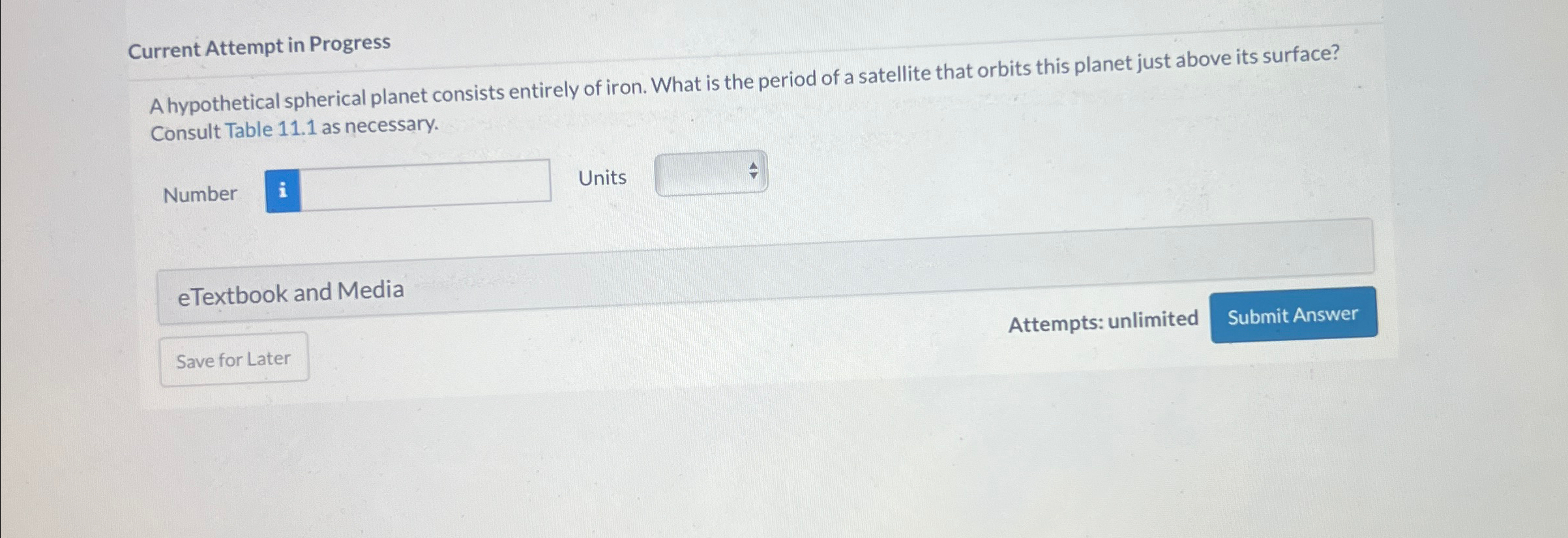 Solved Current Attempt in ProgressA hypothetical spherical | Chegg.com