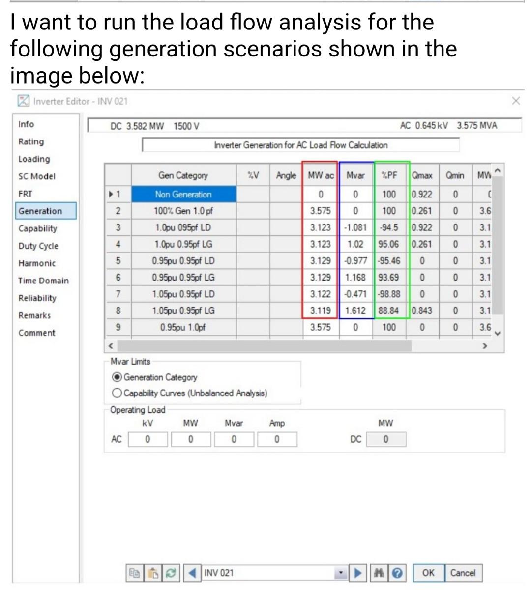 Solved In ETAP 22.5, I am trying to run load flow study for | Chegg.com