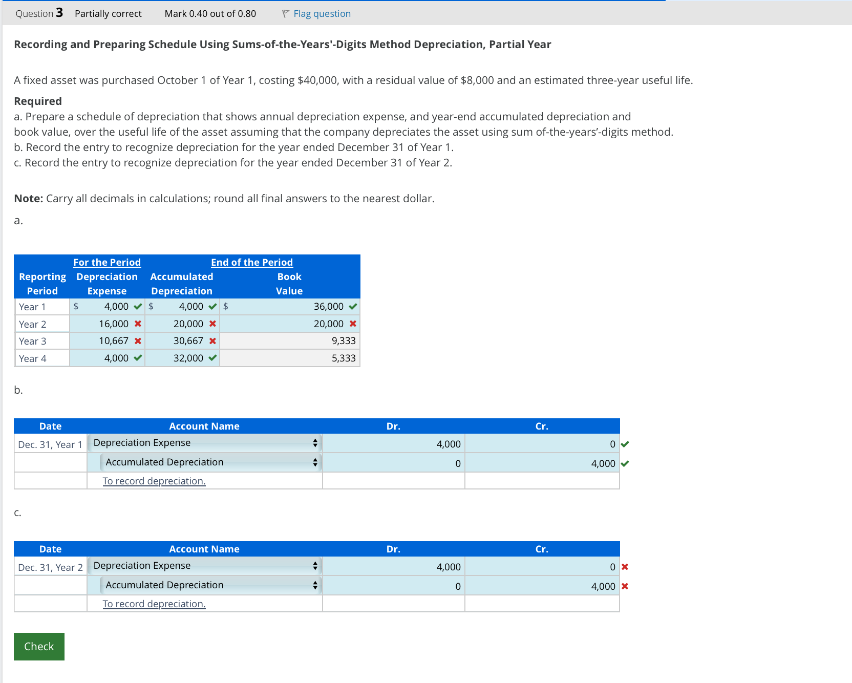 Solved Recording and Preparing Schedule Using | Chegg.com