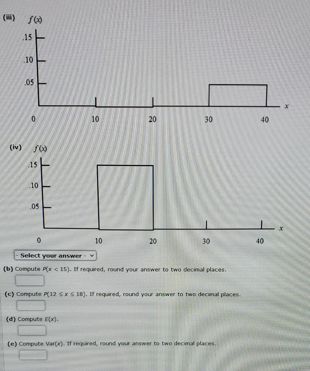Solved The Random Variable X Is Known To Be Uniformly