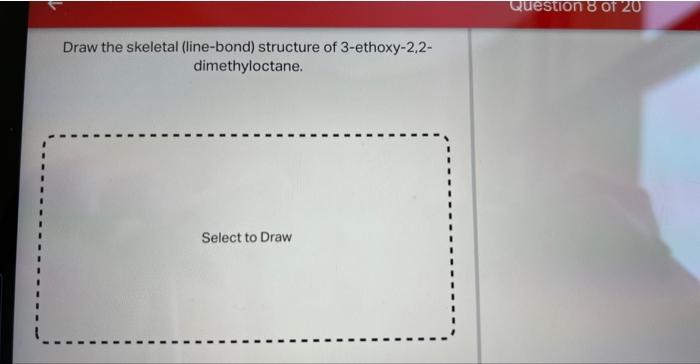 Solved Draw the skeletal (line-bond) structure of 3 | Chegg.com