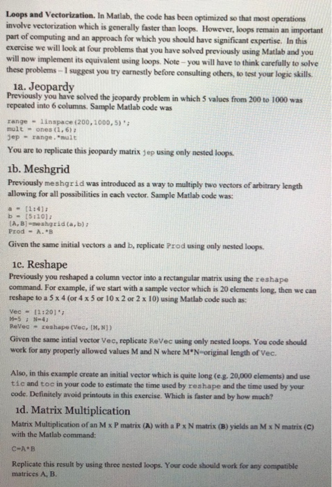 Solve using MATLAB not by paper, and please provide | Chegg.com