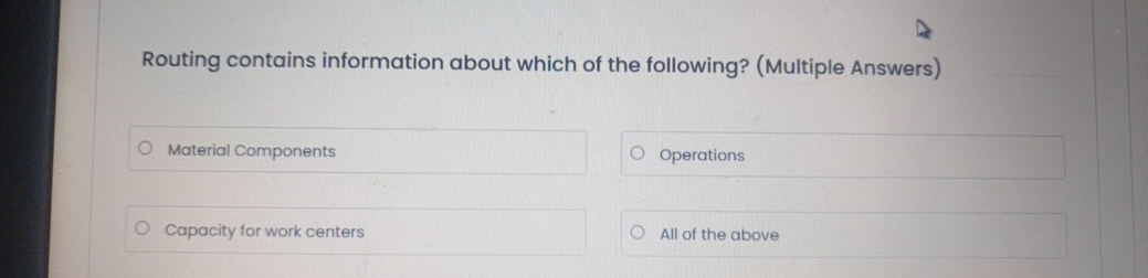 Solved Routing contains information about which of the | Chegg.com