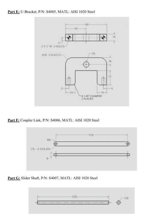 Solved A Slider Assembly, which is illustrated below, is a | Chegg.com