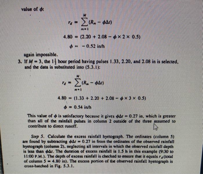 Solved Using the data of Example 5.3.1 recreate the Table | Chegg.com