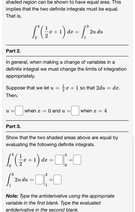 Solved Review changing the limits of integration in a | Chegg.com
