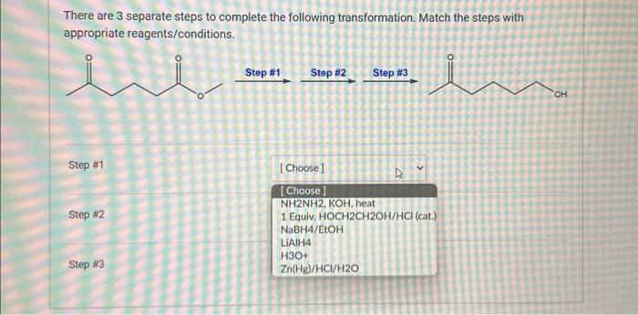 Solved there are 3 steps to complete the following | Chegg.com