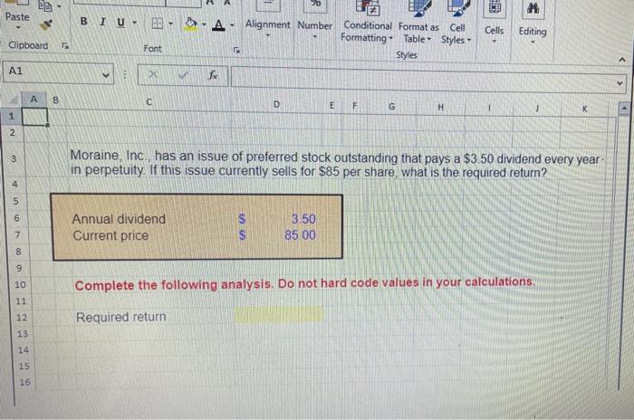 Solved % Paste 4D BIU -A Cells Alignment Number Conditional | Chegg.com