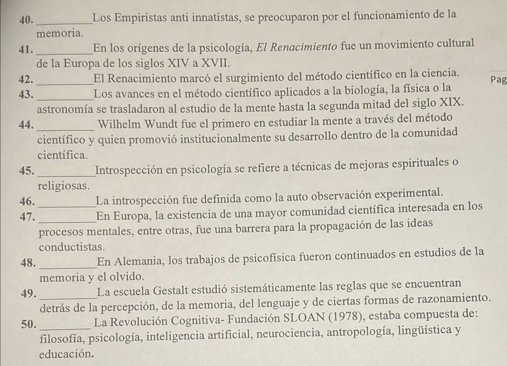 Los Empiristas anti innatistas, se preocuparon por el | Chegg.com