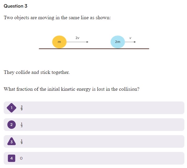 Solved Question 3Two objects are moving in the same line as | Chegg.com