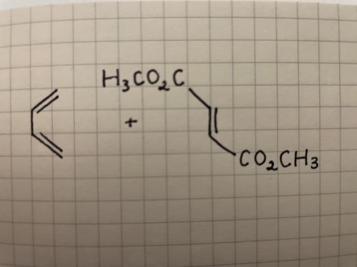 Solved H, Co,C C + CO2CH3 | Chegg.com