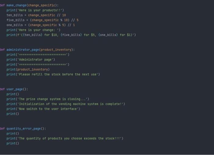 Solved def main(): product_price = {'Coke': 3, Green Tea': | Chegg.com