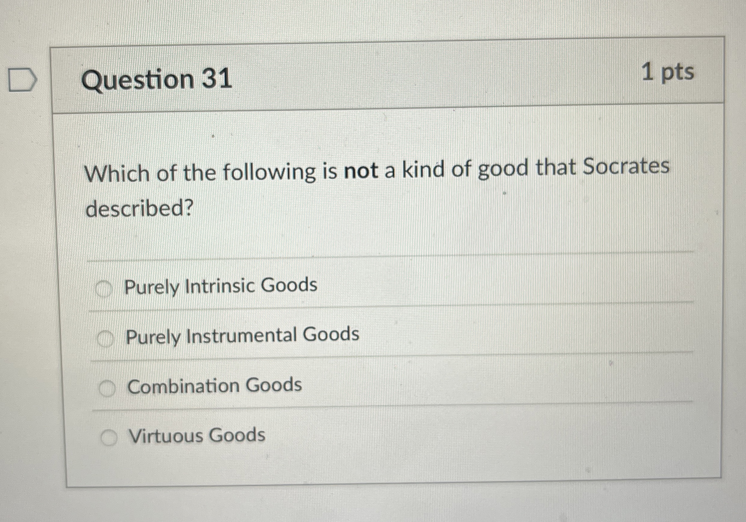 Solved Question 31Which of the following is not a kind of | Chegg.com