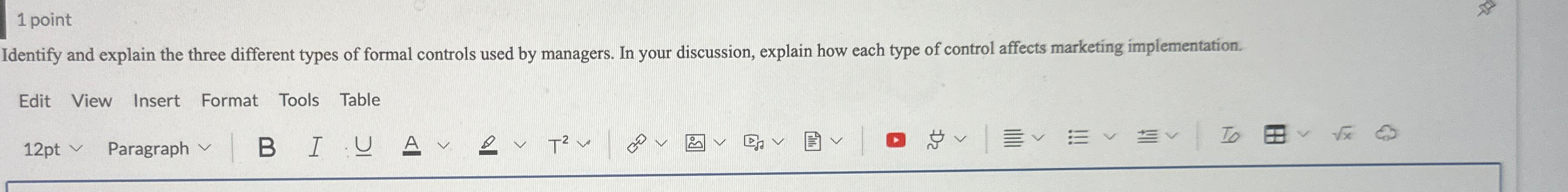 Solved 1 ﻿pointIdentify and explain the three different | Chegg.com