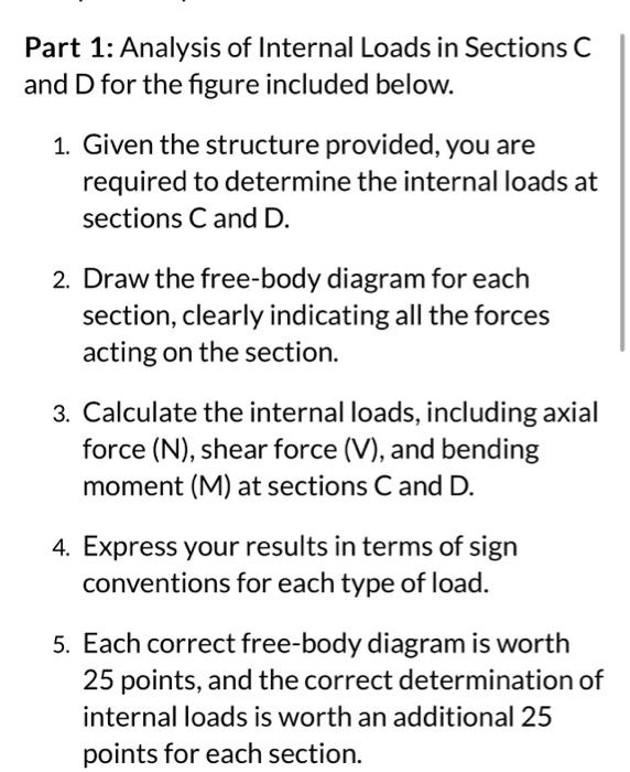 1. Given the structure provided, you are required to | Chegg.com