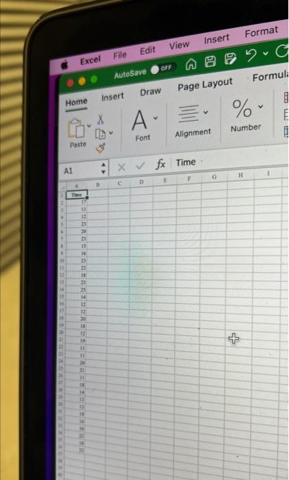 Solved if Excel File Edit View Insert Format | Chegg.com