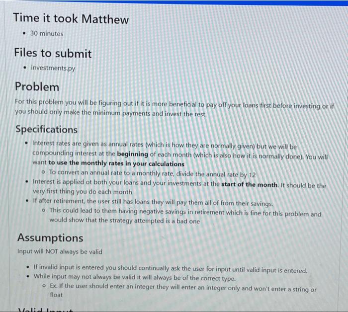 Solved Problem For this problem you will be figuring out if | Chegg.com