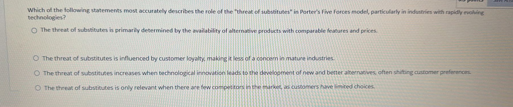 Solved Which of the following statements most accurately | Chegg.com