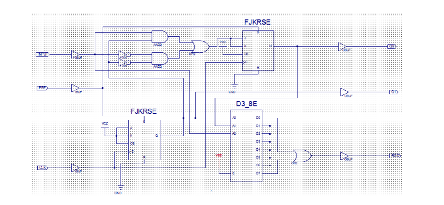 Solved The following Circuit should count down when INPUT | Chegg.com