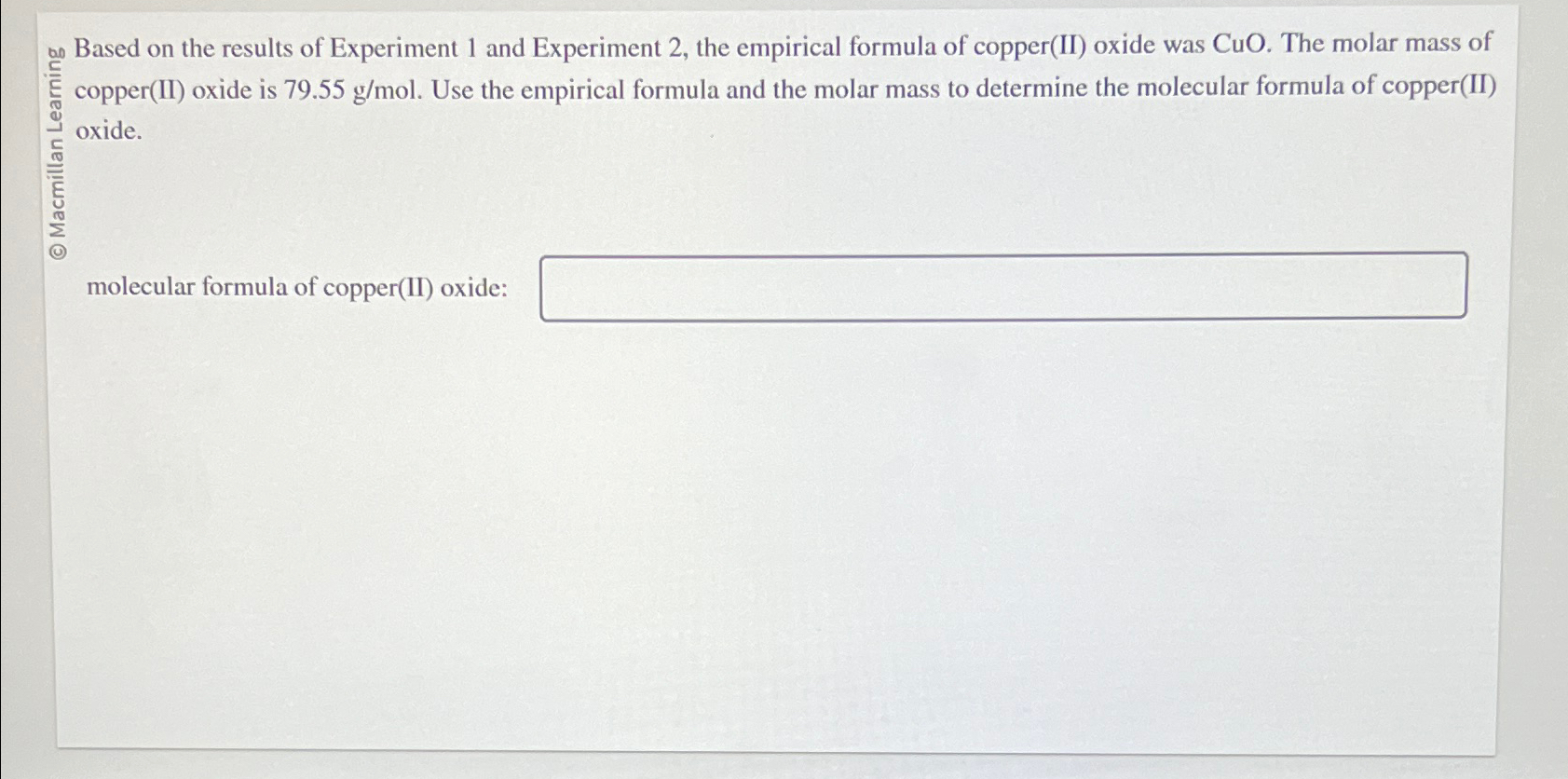 Solved Based on the results of Experiment 1 ﻿and Experiment | Chegg.com