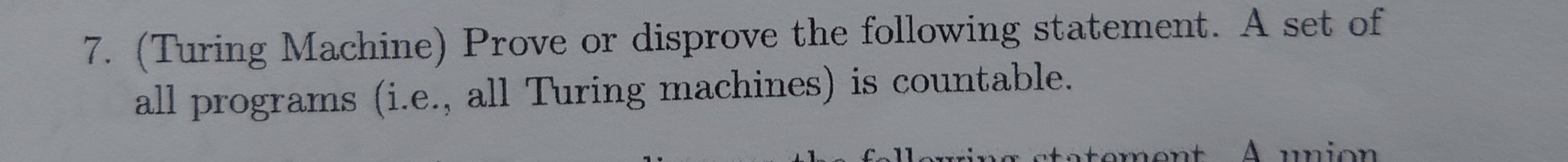 Solved Please look at the picture. (Turing Machine) ﻿Prove | Chegg.com
