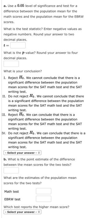 Solved Exercise 10.25 (Inferences Question 7 of 10 About the | Chegg.com