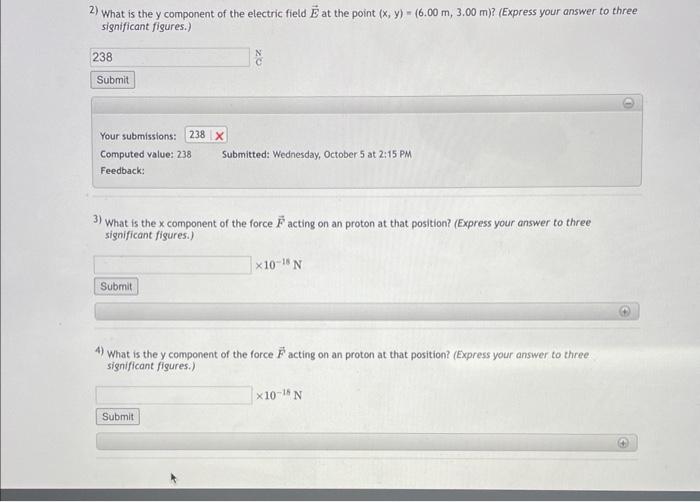 Solved In the figure below, q1=1.00×10−7C and q2=3.00×10−7C. | Chegg.com