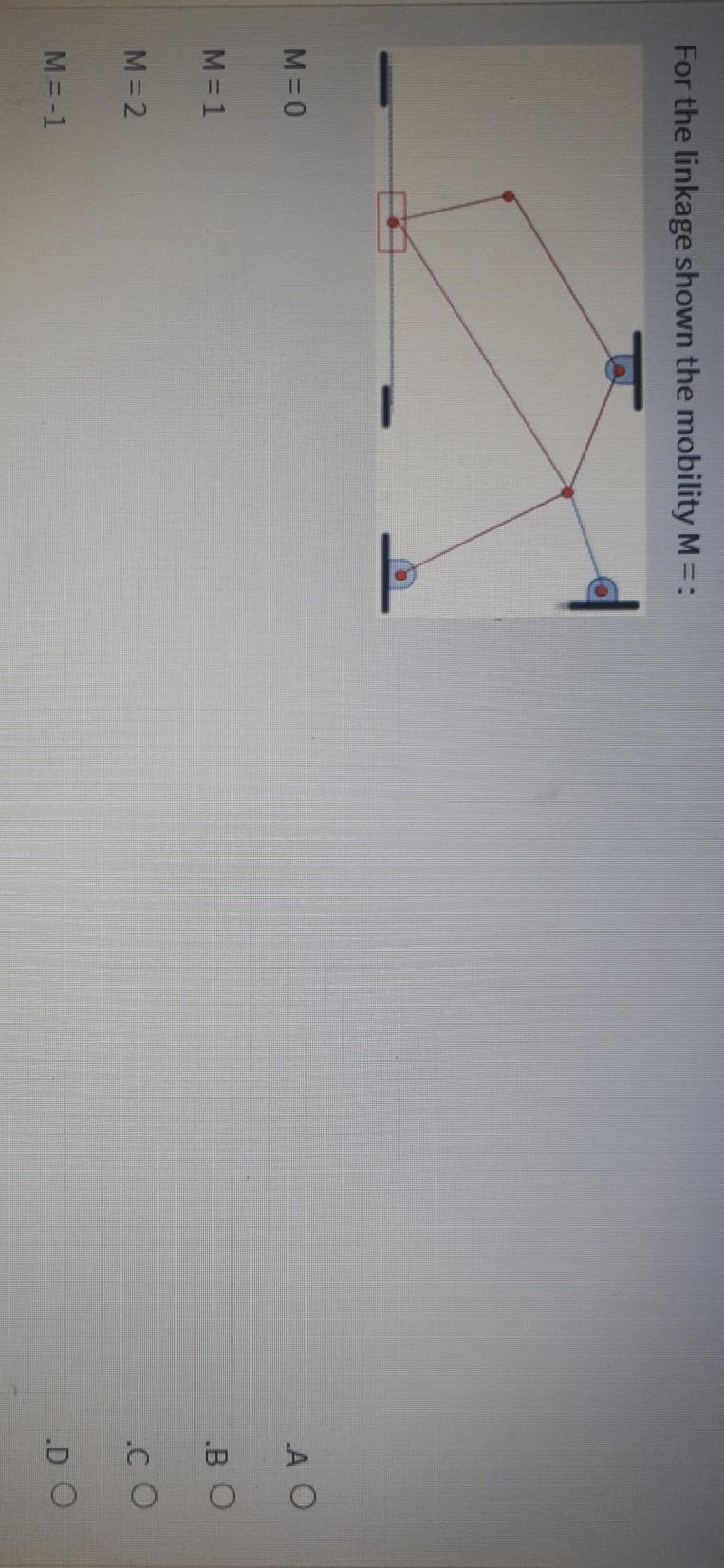 Solved For the 4R four bar mechanism if the link lengths L1 | Chegg.com