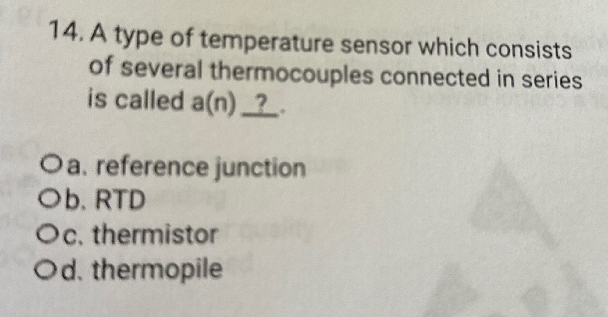 Solved A type of temperature sensor which consists of | Chegg.com