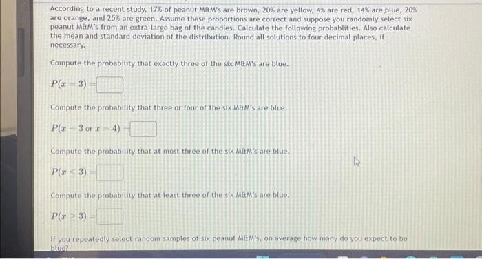 Solved b. Calculate the mean of the binomial distribution. | Chegg.com