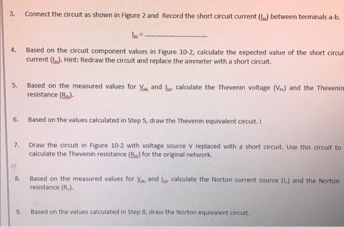 Solved 3. Connect the circuit as shown in Figure 2 and | Chegg.com