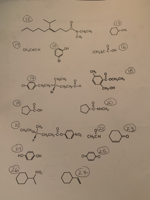 Solved Functional Group Handout H 3 CH=CH2 CH | Chegg.com