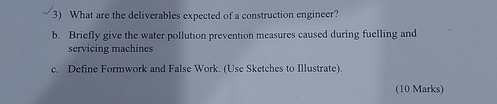 Solved 3) What are the deliverables expected of a | Chegg.com