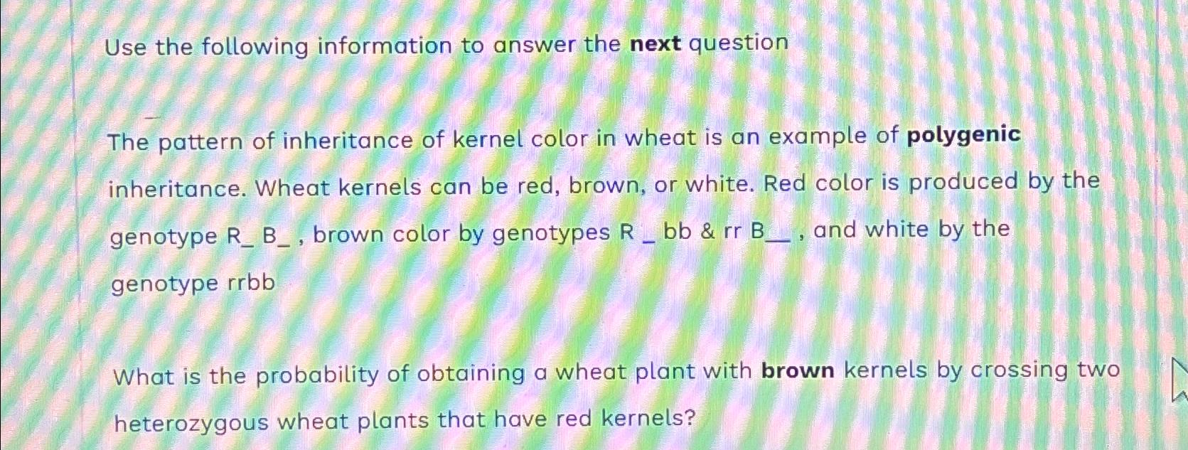 Solved Use the following information to answer the next | Chegg.com