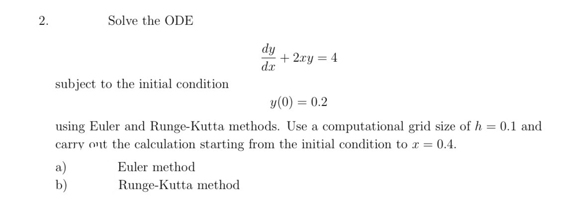 Solved Please solve all parts!!!Solve the | Chegg.com