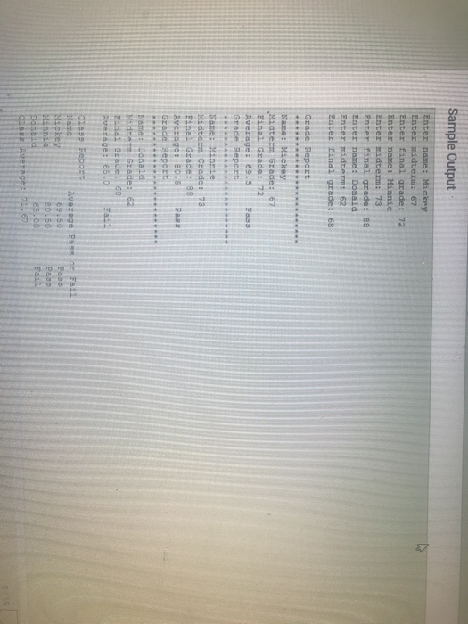 Solved 14 3 Student Class With Methods In Main Create The Chegg