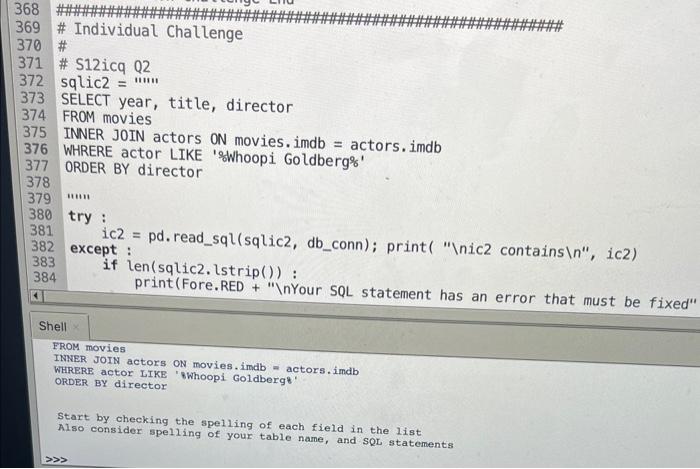 Solved create the select statement as I would input it in | Chegg.com