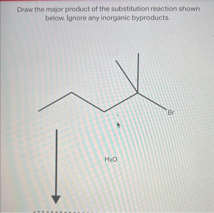 Solved Draw the product of an SN2 reaction shown below. Use | Chegg.com