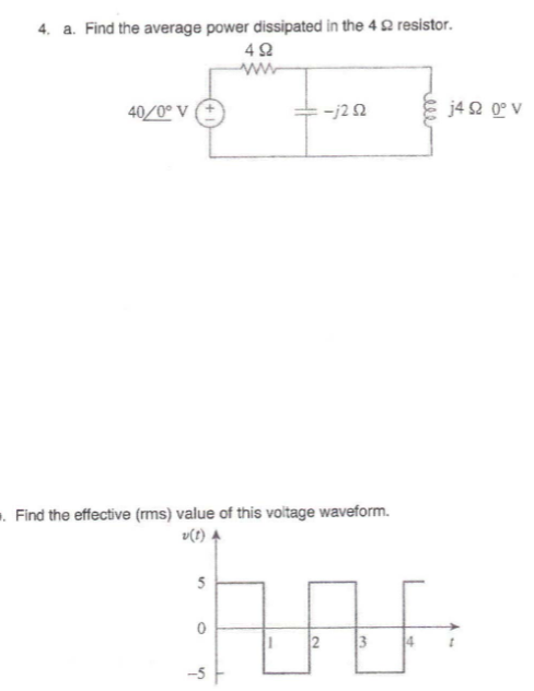 Solved Find the effective (rms) value of this voitage | Chegg.com Solved Find the effective (rms) value of this voitage | Chegg.com