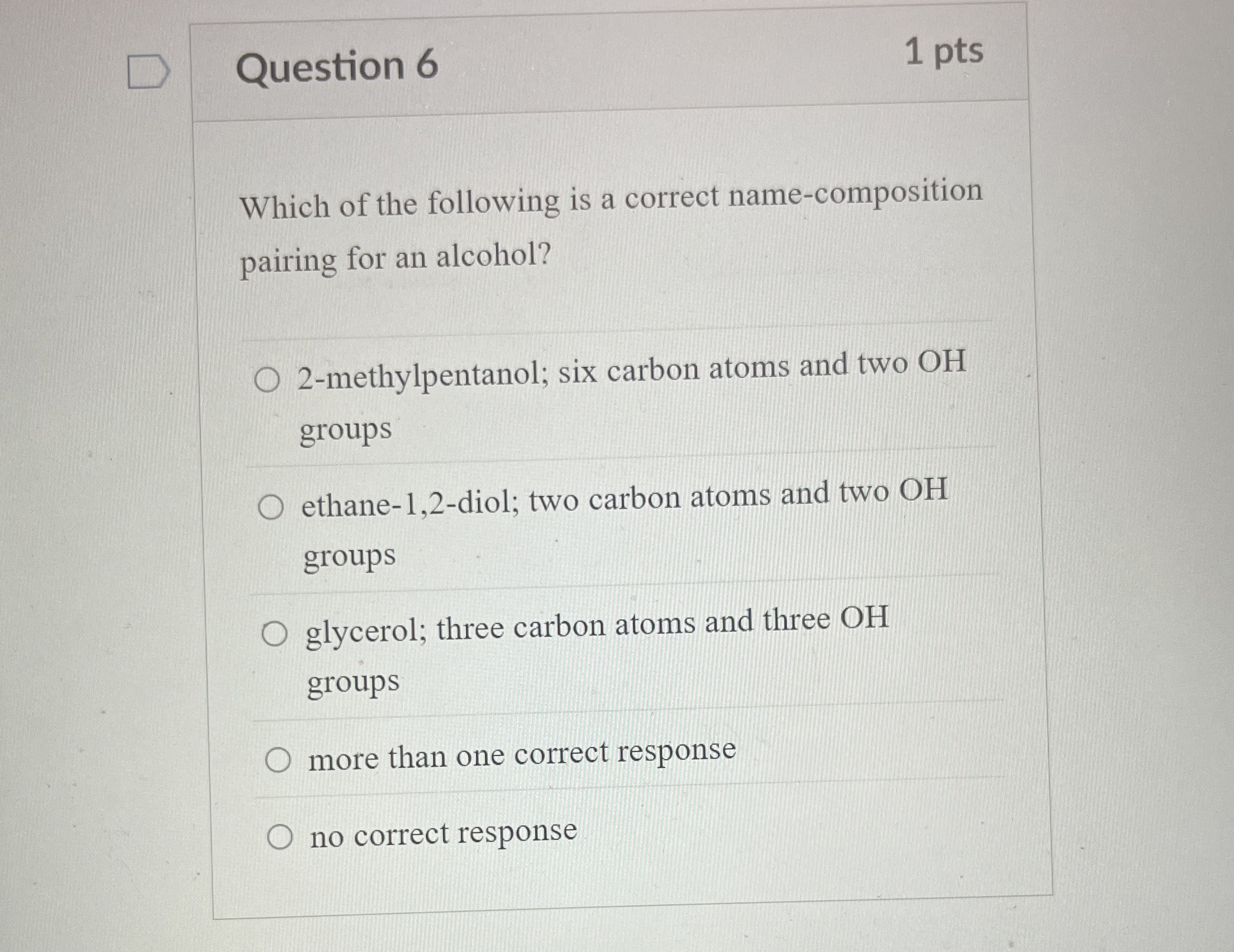 Solved Question 6Which of the following is a correct | Chegg.com