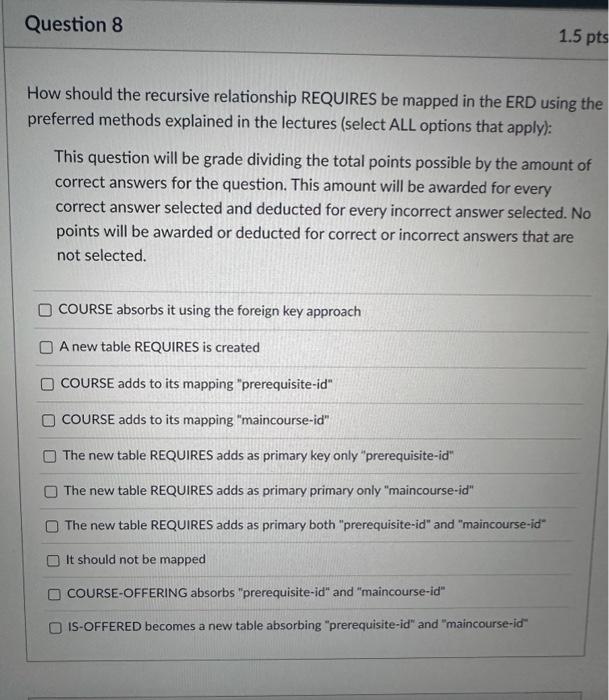 Solved Part 1: ERD Mapping Instructions: Review the figure | Chegg.com
