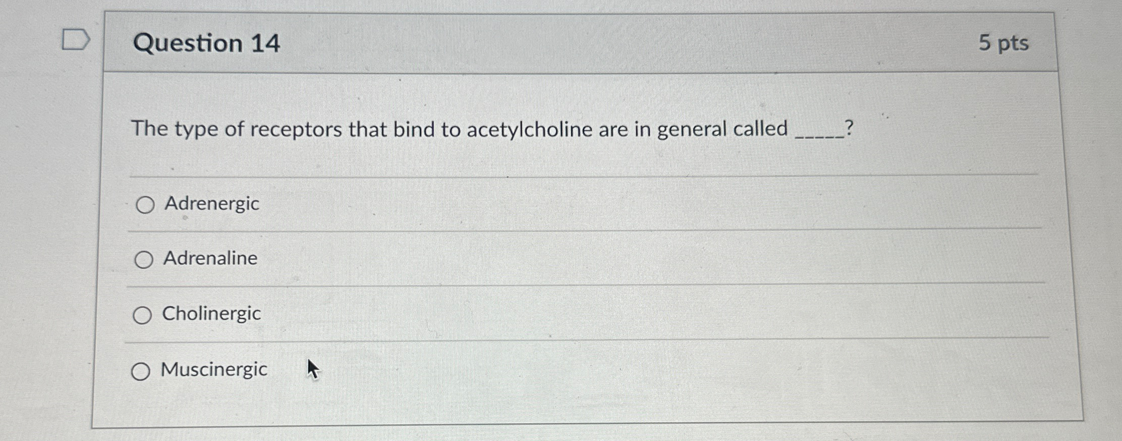 Solved Question 145 ptsThe type of receptors that bind to | Chegg.com Solved Question 145 ptsThe type of receptors that bind to | Chegg.com