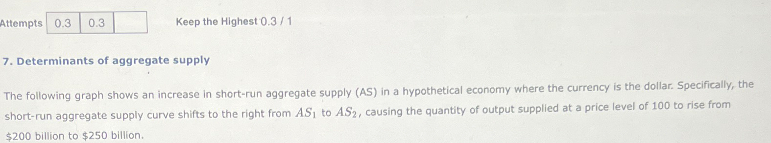 Solved Attempts\table[[0.3,0.3,]]Keep the Highest 0.317. | Chegg.com
