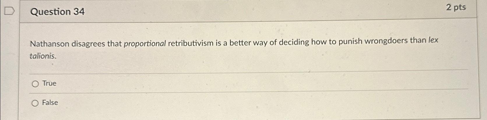 Solved Question 342 ﻿ptsnathanson Disagrees That