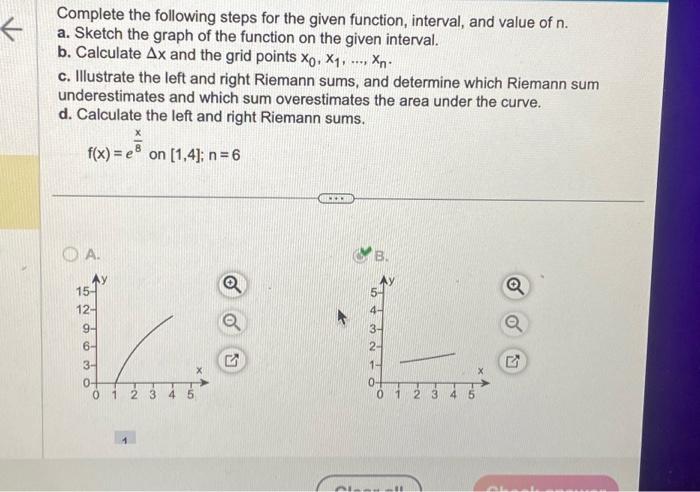 Solved Complete the following steps for the given function, | Chegg.com